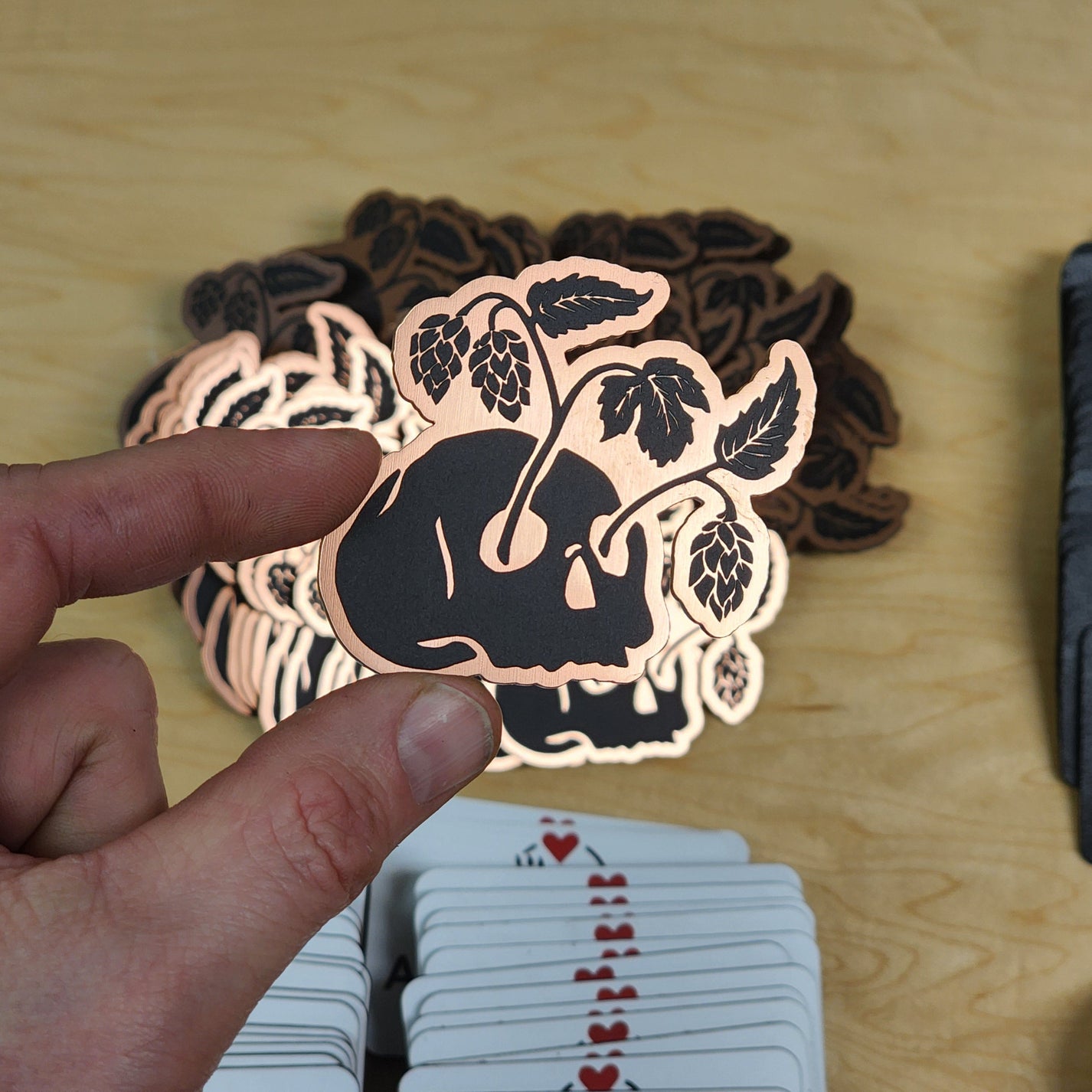 Custom Laser Engraved Leather or Acrylic Patches - Wholesale Packages ...