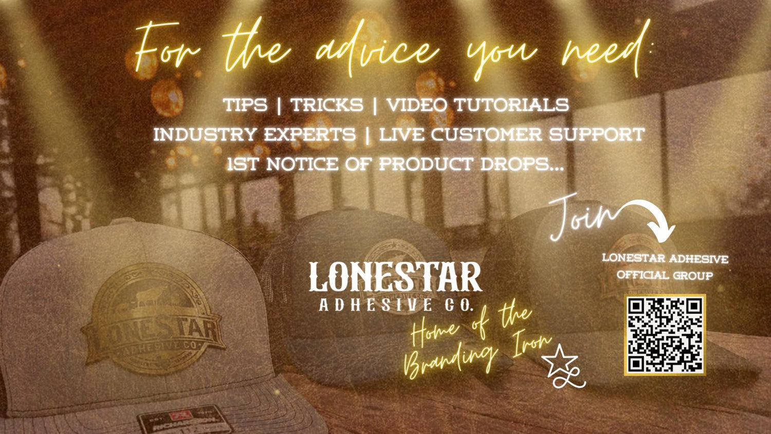 Lonestar Adhesive Shop Banner – Lone Star Adhesive