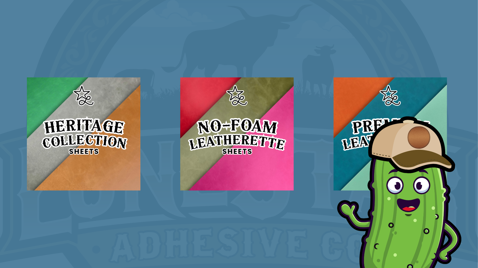 All Premium Leatherette® Sheets – Lone Star Adhesive