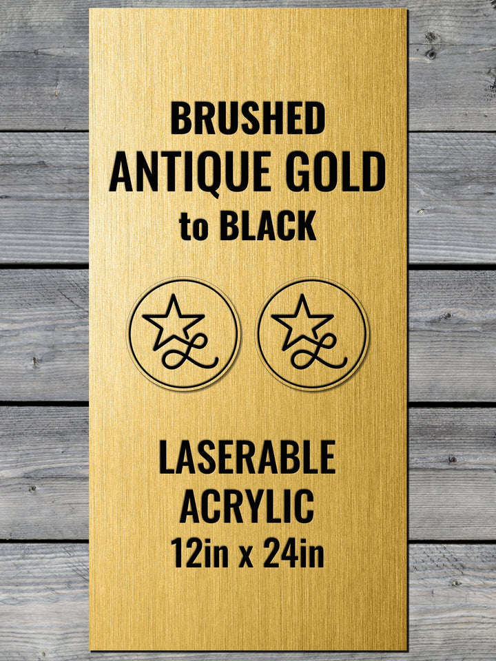 Laserable Acrylic w/adhesive – Lone Star Adhesive
