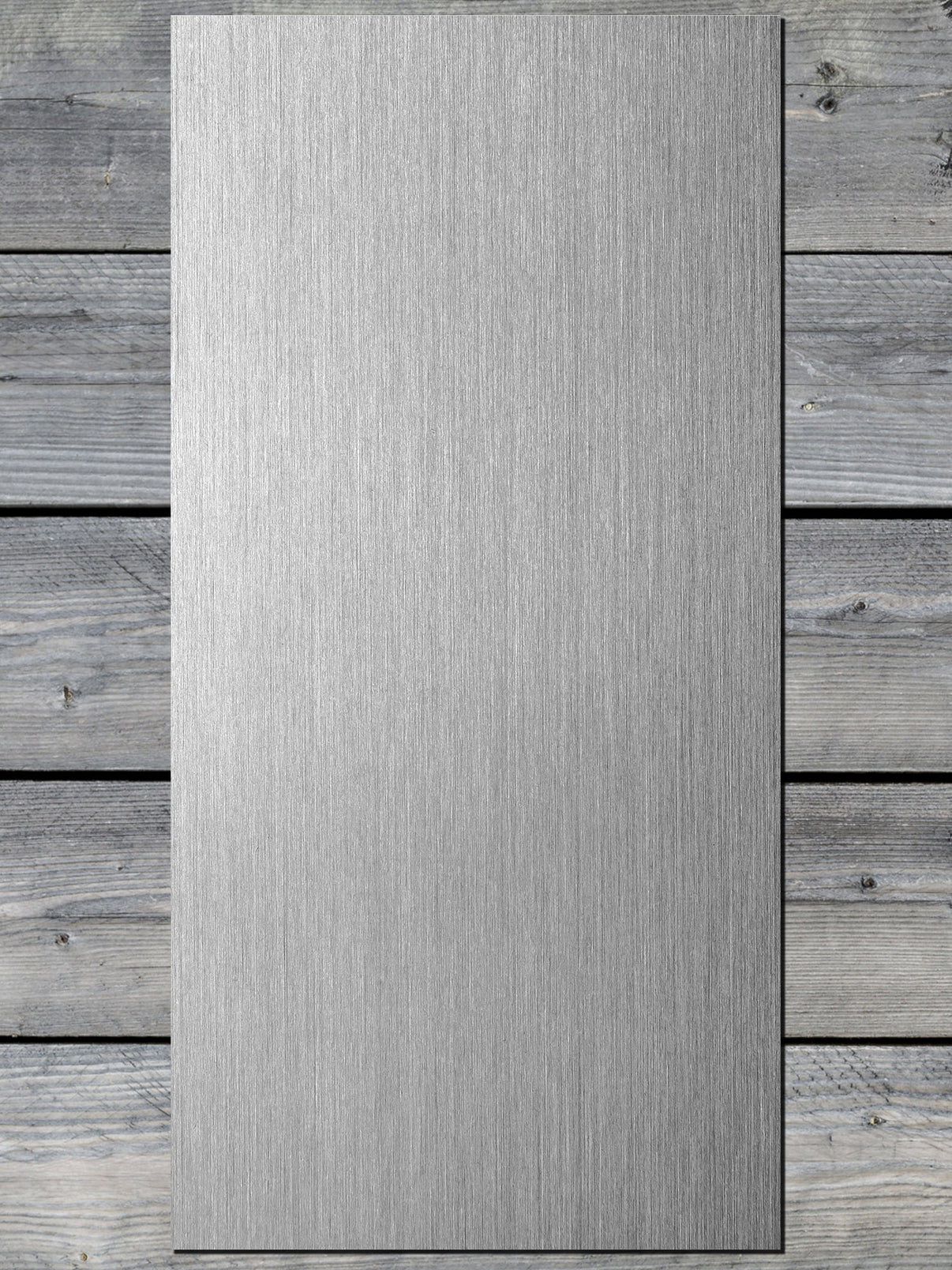 Acrylic: Brushed Stainless / Black Durra-Bull® Laserable Panels (12"x2 ...