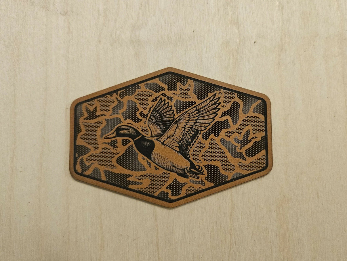 Camo Duck Hunting SVG - Laser Engraving File for Hat Patches – Lone ...