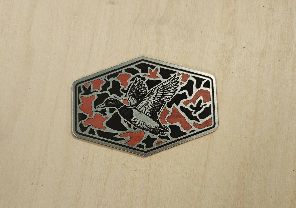 Camo Duck Hunting SVG - Laser Engraving File for Hat Patches – Lone ...