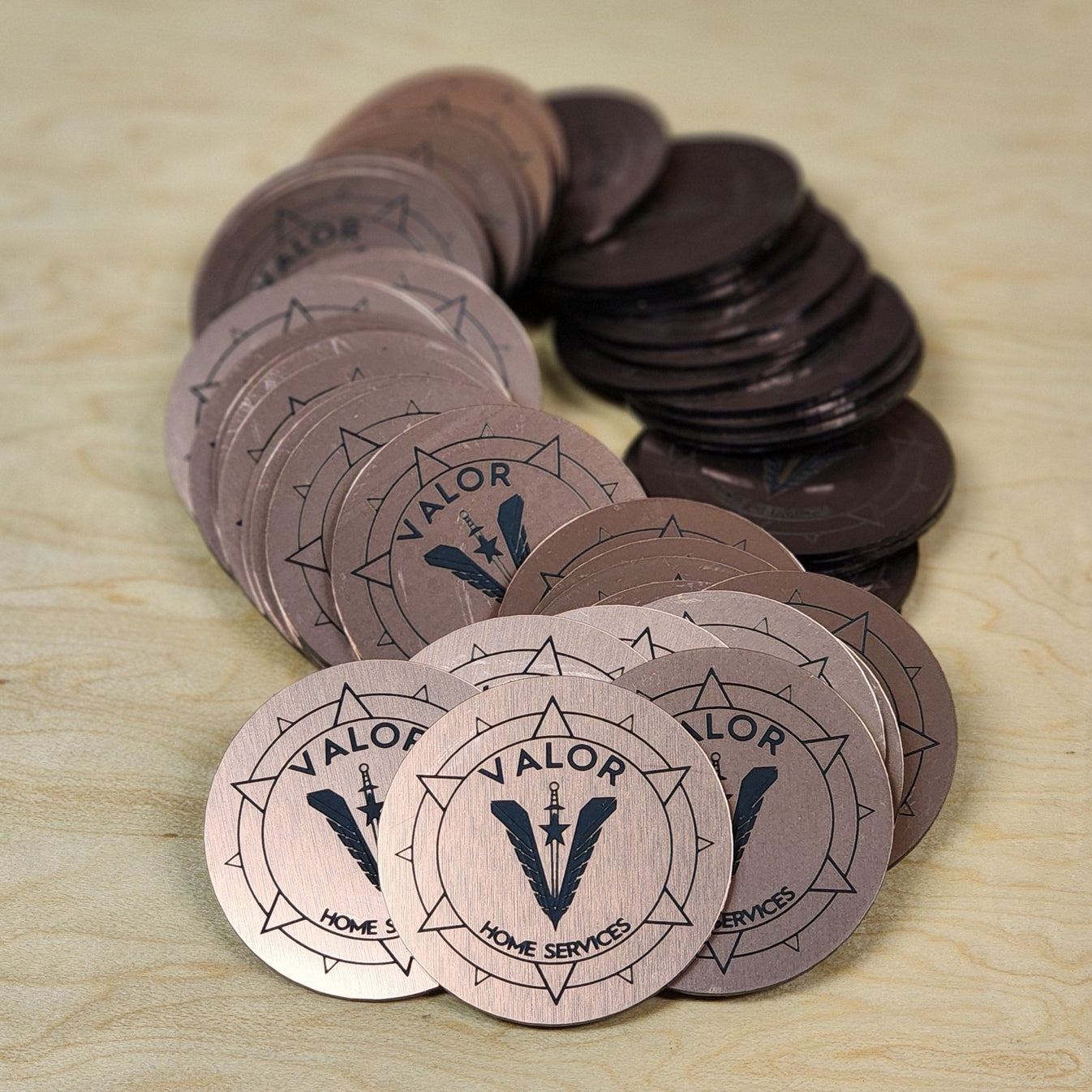 Custom Laser Engraved Leather or Acrylic Patches - Wholesale Packages ...