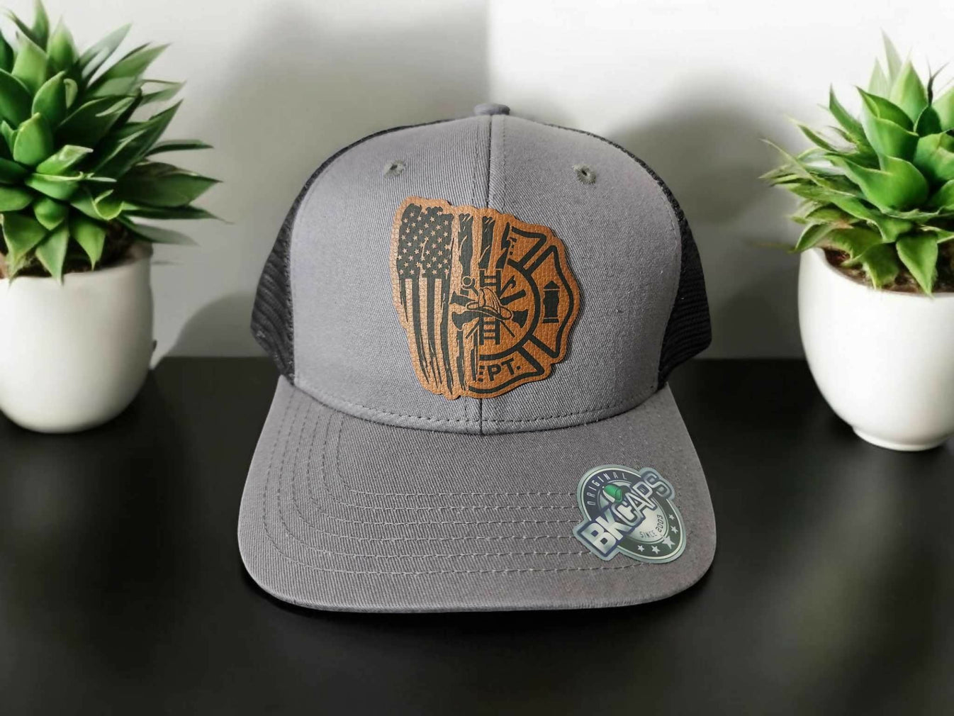 Distressed half American flag half Maltese cross – Lone Star Adhesive