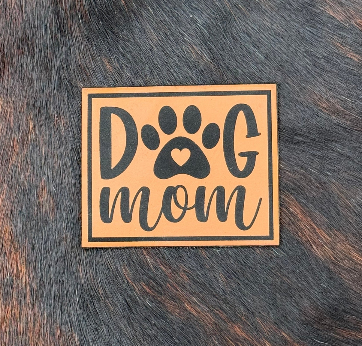 Engraved Dog Mom Patch – Lone Star Adhesive
