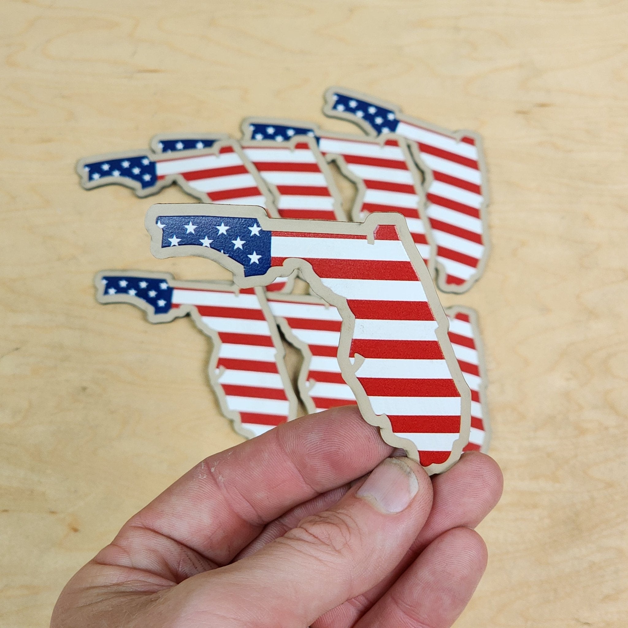 Florida Flag Patch - MR01 – Lone Star Adhesive