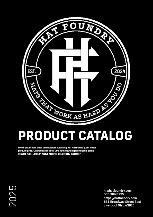 Hat Foundry Digital Product Catalog Template – Lone Star Adhesive