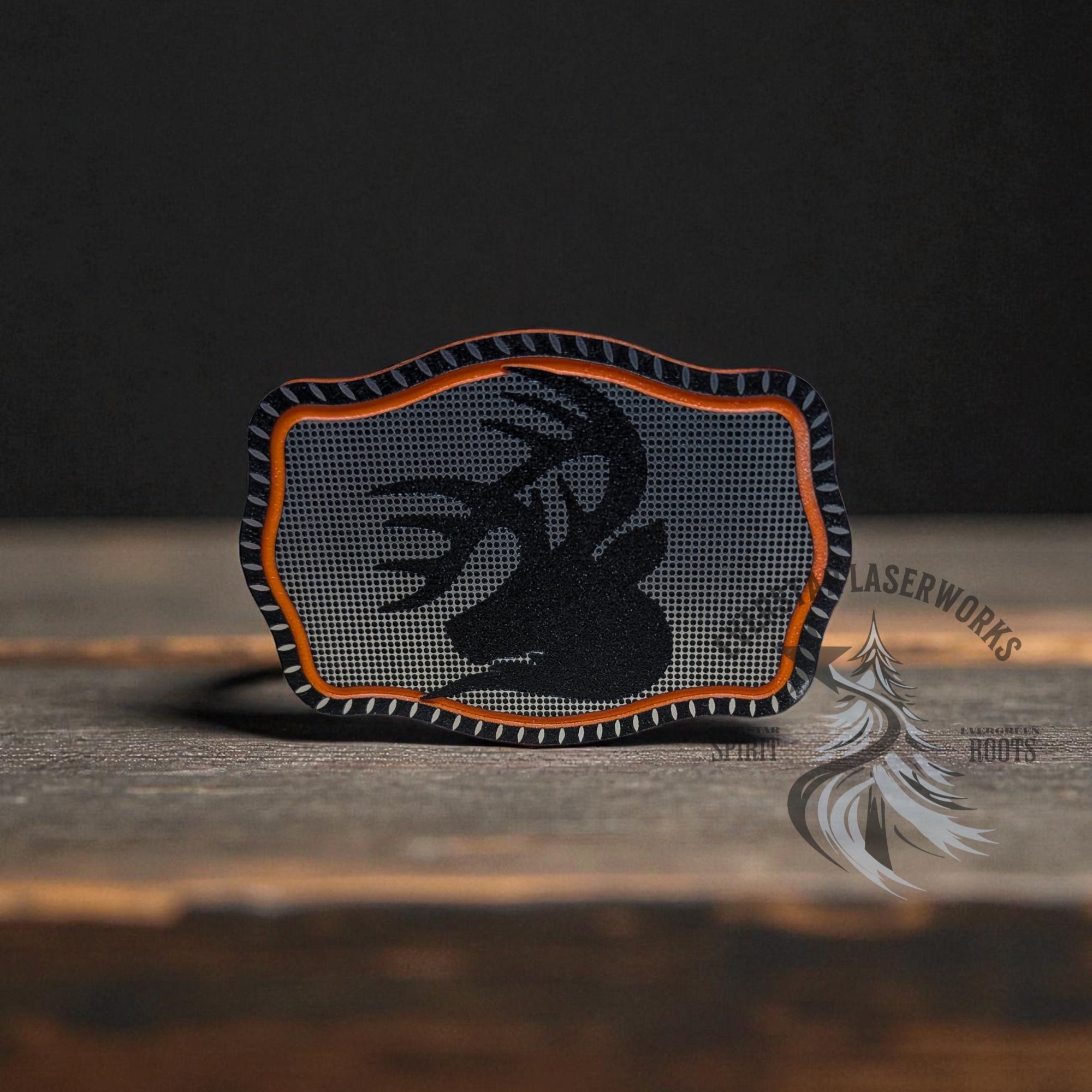Hunter’s Edge Buck Stainless Acrylic Patch – Lone Star Adhesive