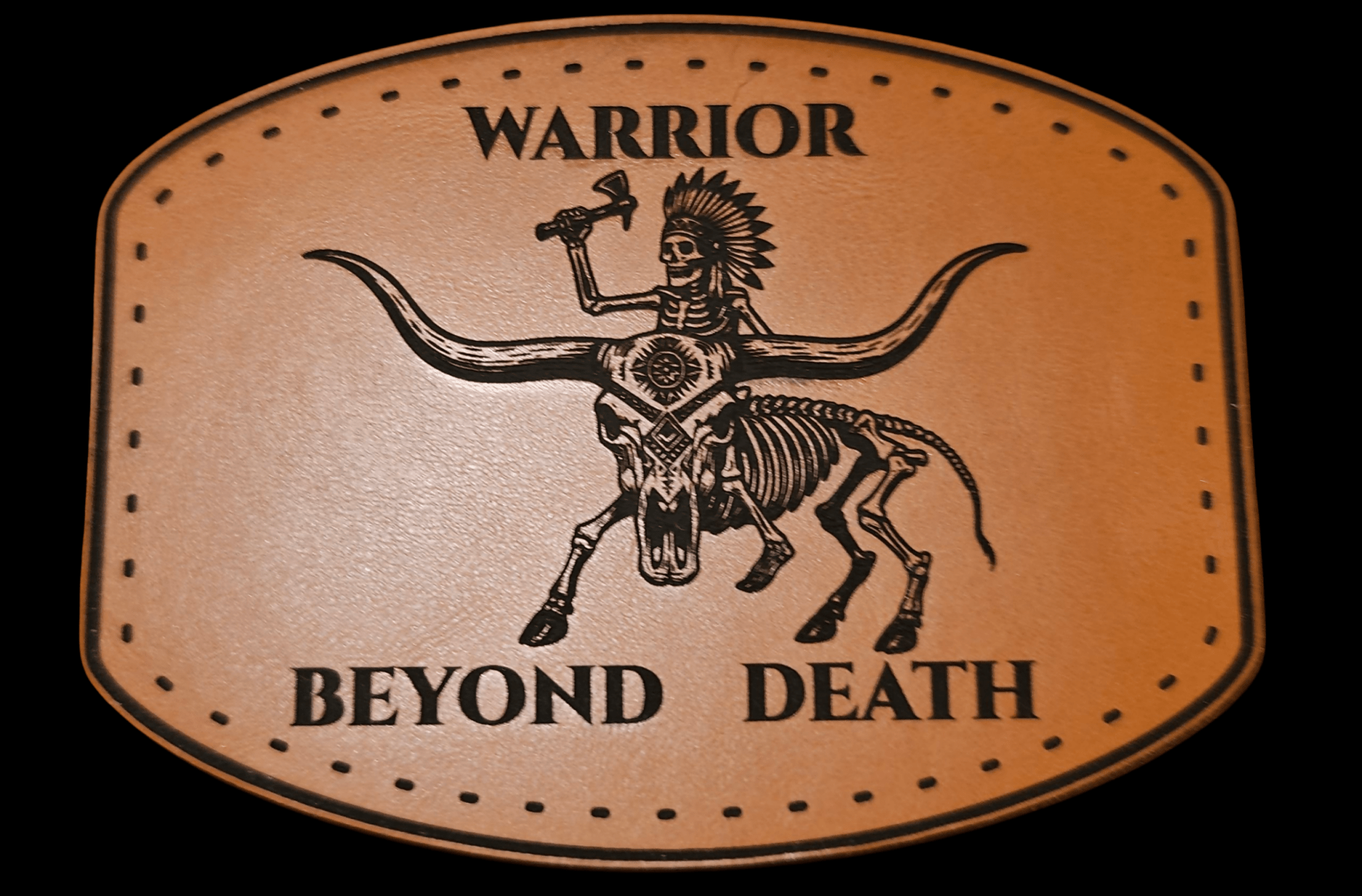 Native American Indian Bull Skeleton - Warrior Beyond Death – Lone Star ...