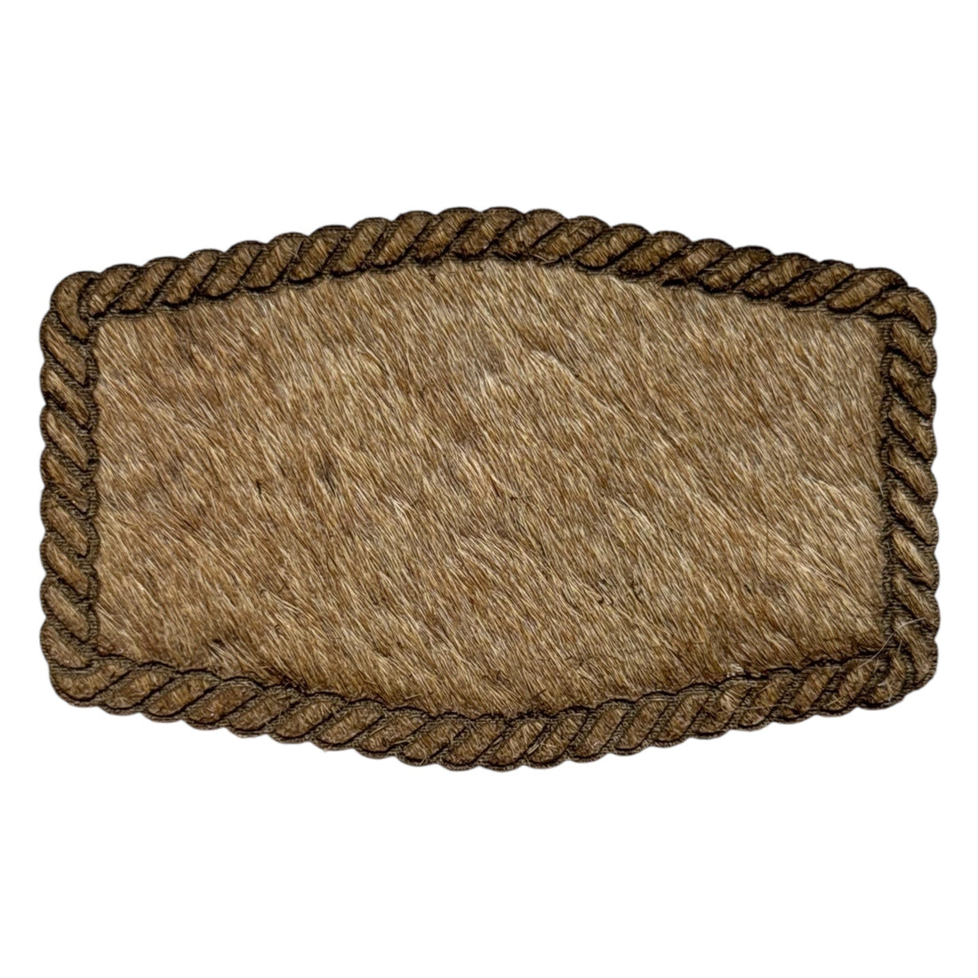 Rounded Hexagon with Rope Border – Lone Star Adhesive