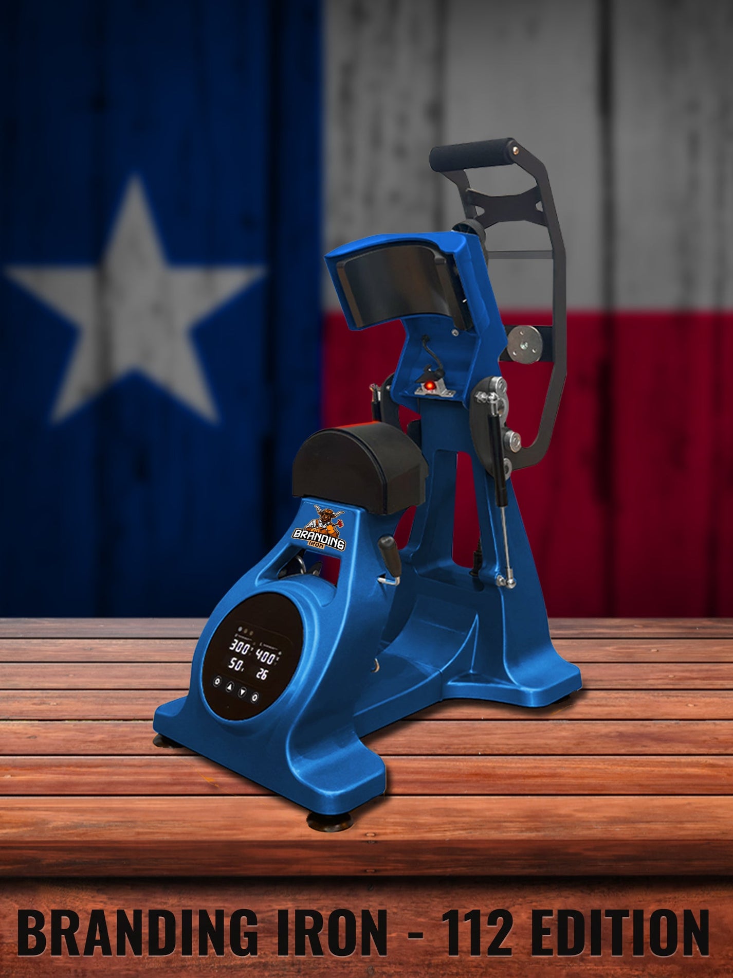 The Branding Iron - 112 Edition Dual Platen Hat Press: Deluxe Set – Lone Star Adhesive