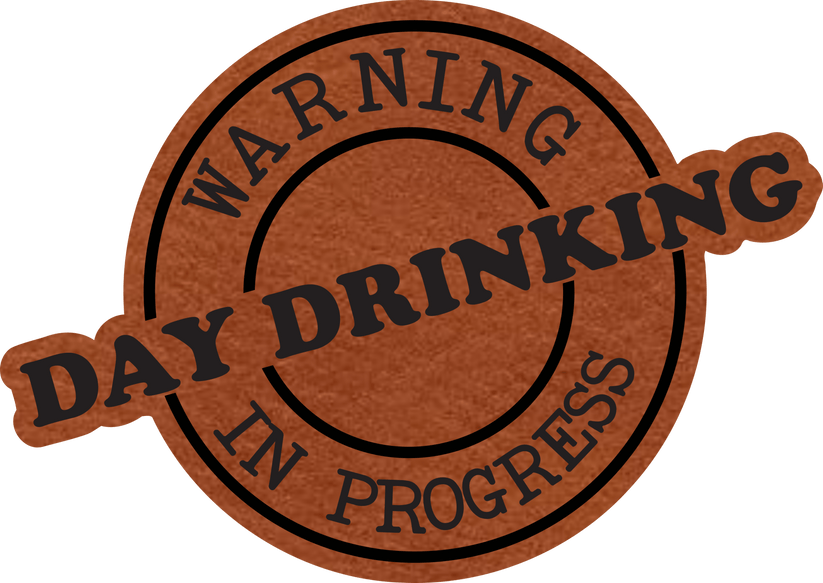 Warning Day Drinking in Progress Patch Digital File SVG – Lone Star ...